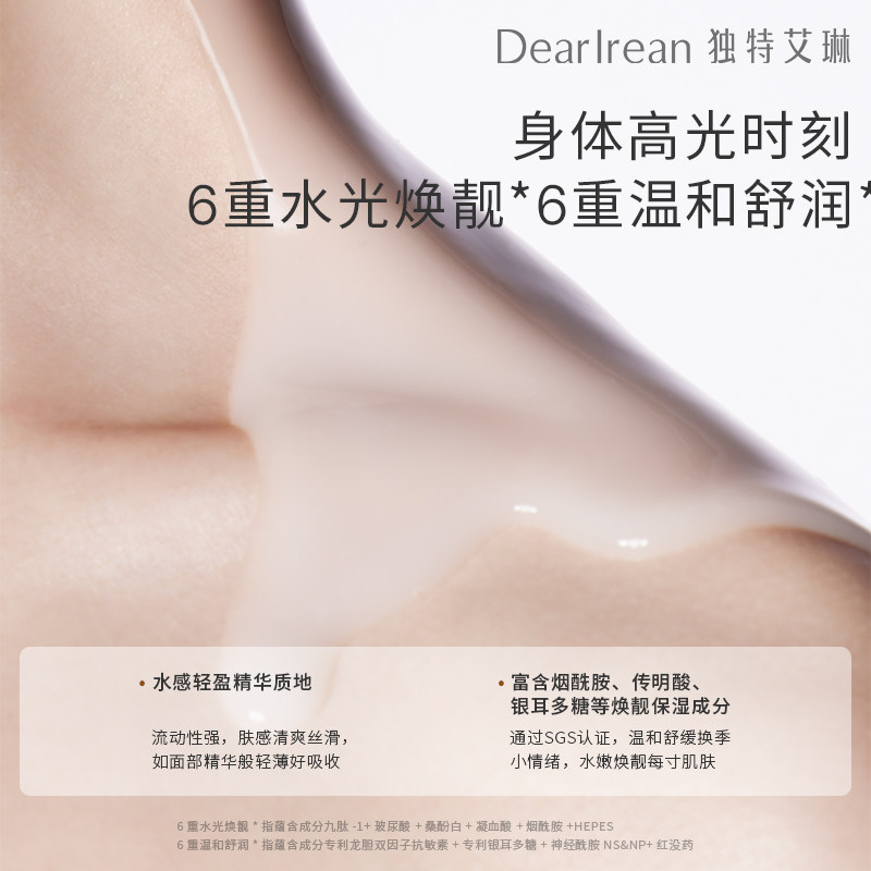 Unique Irene Fragrance Body Essence Milk - Moisturizing Body Lotion