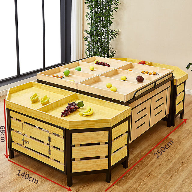 Supermarket shelves display rack Multifunctional Aquastern Fruits ...