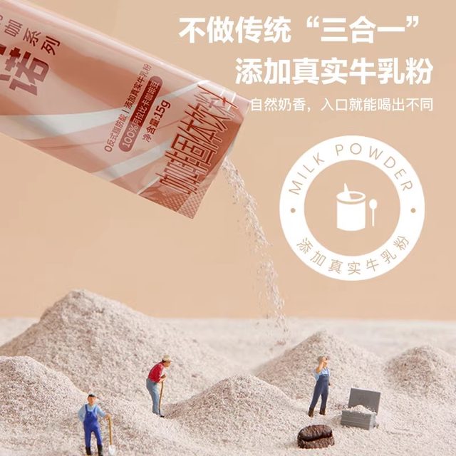 Sumidagawa Coffee Cappuccino Instant Milk Coffee Instant Coffee 3-in-1 ...