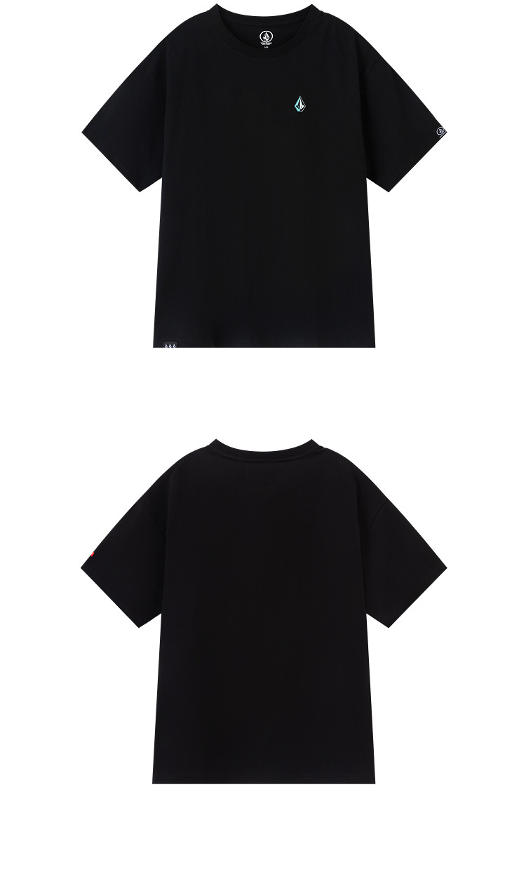 VOLCOM diamond outdoor brand simple cotton sports T-shirt 2024 new ...