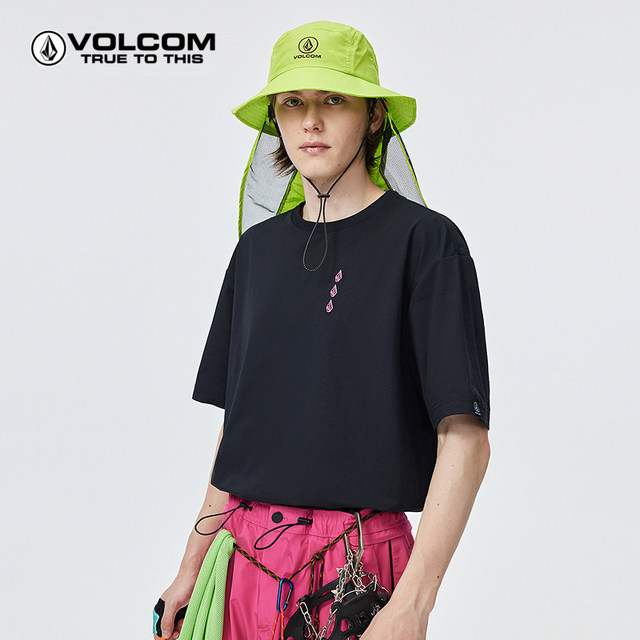 VOLCOM Diamond Outdoor Brand Sunscreen Antibacterial Quick-Drying T ...