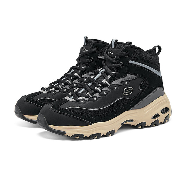 Skechers Skechers women's shoes autumn and winter new style plus velvet ...