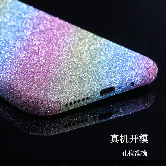 Huawei Mate50 back film P60Pro mobile phone frosted flash diamond back ...
