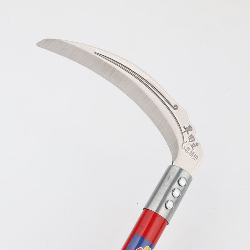 High manganese steel sharp sickle mowing knife agricultural all-steel ...