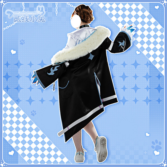 Hololive EN third generation Advent Fuwawa Abyssgard cosplay costume