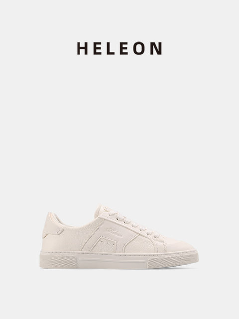 HELEON high-end sika deerskin men's shoes breathable and soft casual ...