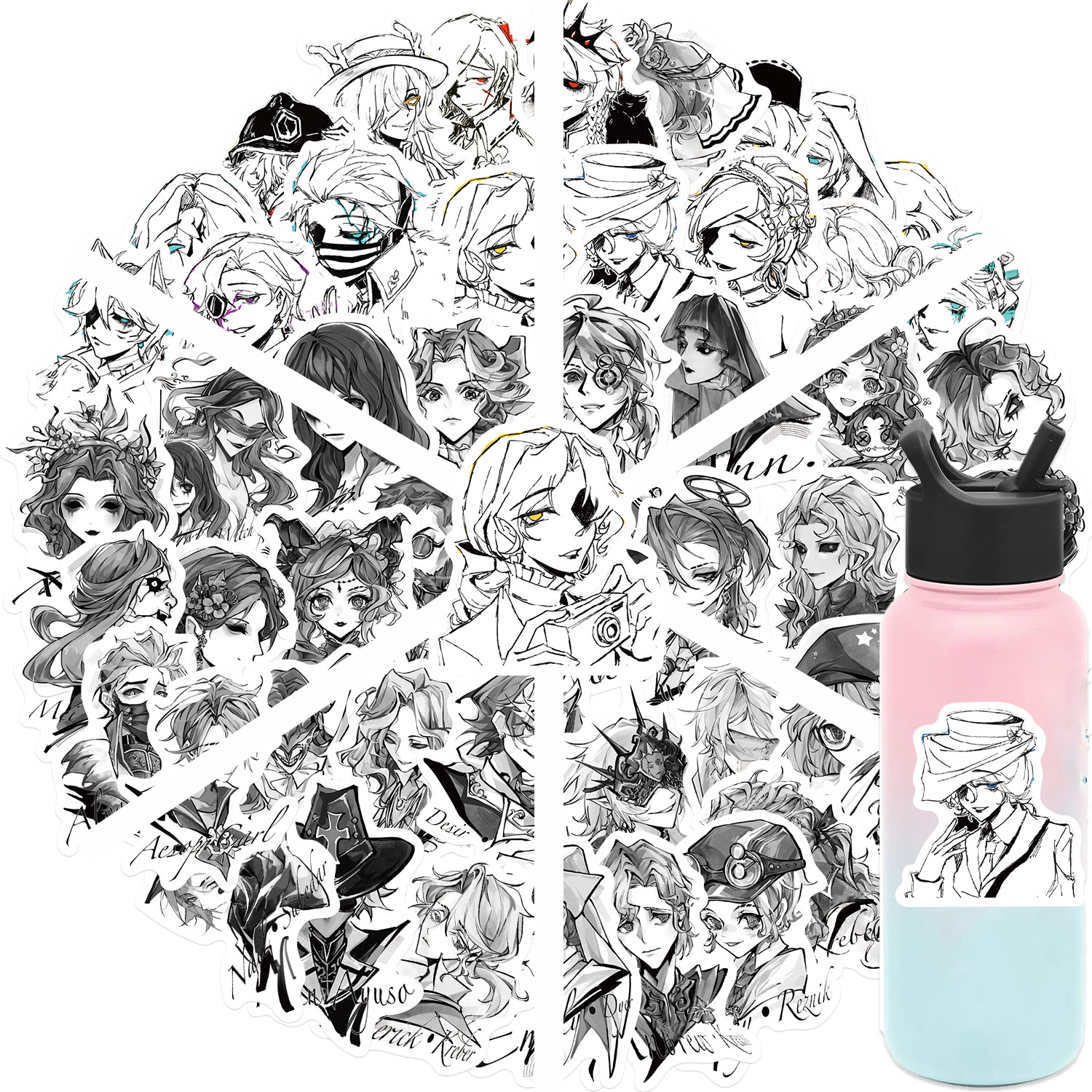 124 high -value decorative stickers painting, painting sticker ...