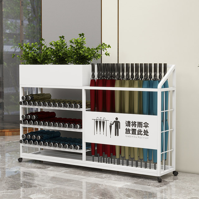 Large capacity umbrella rack storage rack entrance door umbrella rack ...