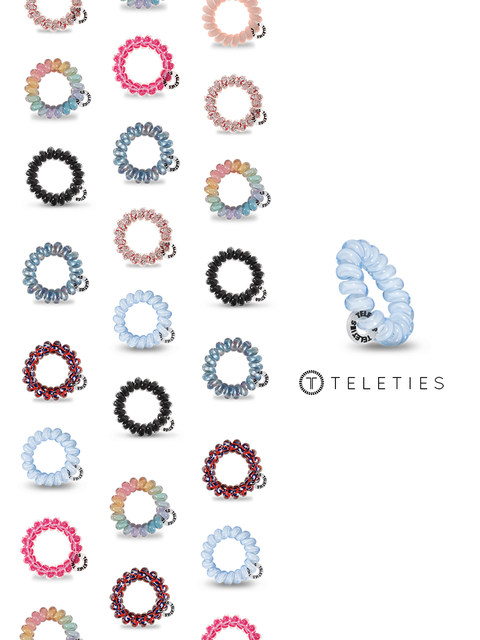 American TELETIES phone cord children's hair band hair accessories cute ...