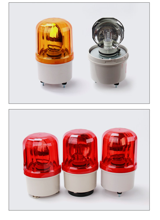 Sound and light alarm 220v alarm flashing light engineering vehicle ...