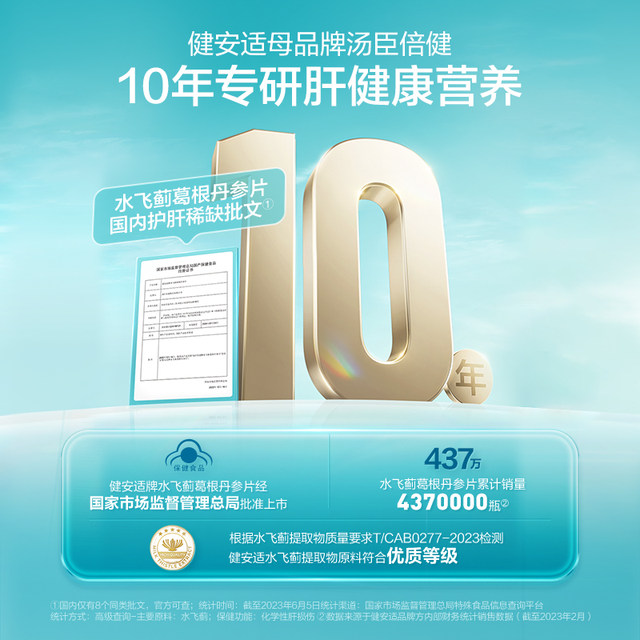 Tomson By-Health Safe Functional Liver Protection Tablets Milk Thistle ...