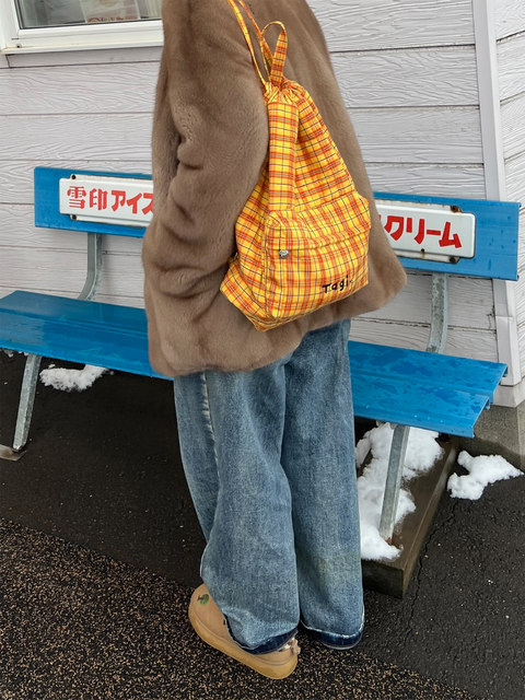 Tagi.tanghulu Pearl Yaki Steak Beads Cute Sandaying Canvas Bag Large ...