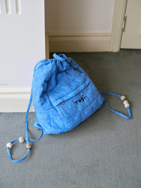 Tagi.tanghulu Pearl Yaki Steak Beads Cute Sandaying Canvas Bag Large ...