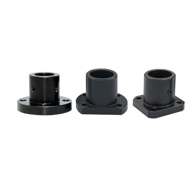 Flange guide shaft support optical axis fixing seat circle Cut steel ...