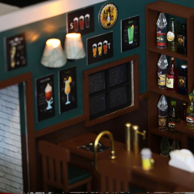 LilHavenDIY Xunma Ji Bar (How I Met Your Mother) Baby House Wooden Hand ...