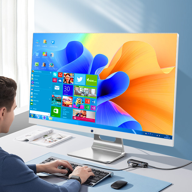 Weipuna 27-inch high-definition large-screen all-in-one computer Core ...