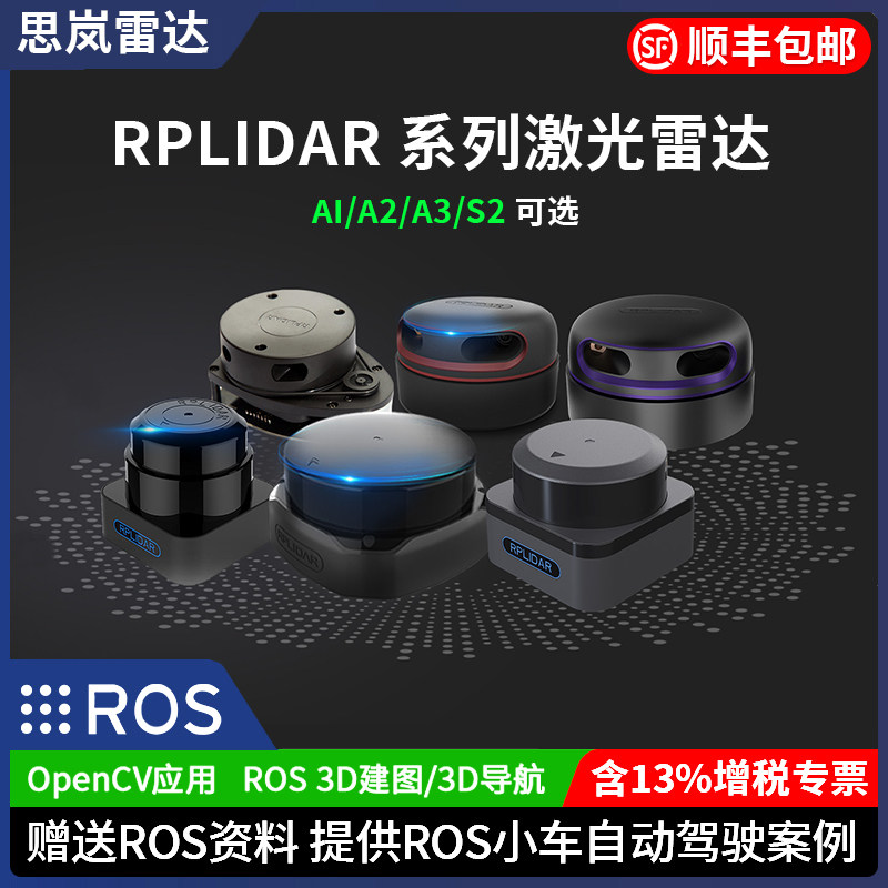 Loborobot RPLIDAR A1/A2 激光雷達 - 導航、避障與測距