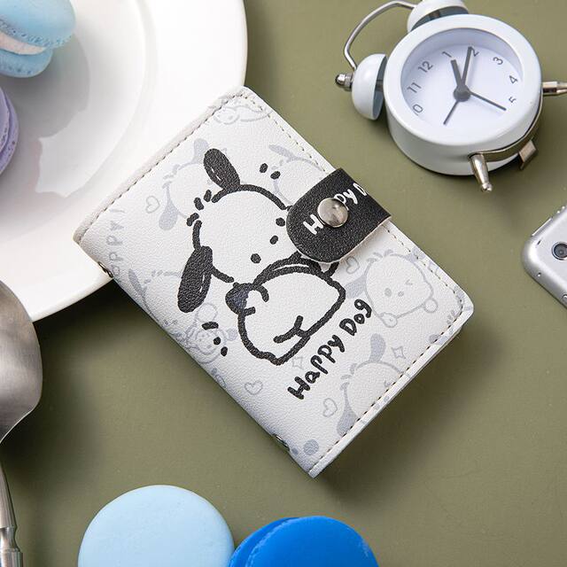 Weini Bear Card Bag Women's Niche Anti-Degaussing Multi-Slot Pacha Dog ...