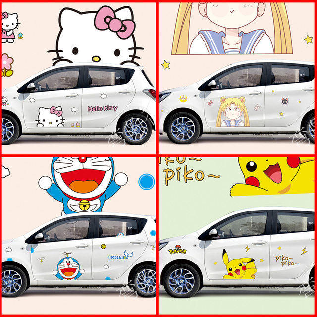 Suitable for Changan Benben estar car stickers cute cartoon personality ...