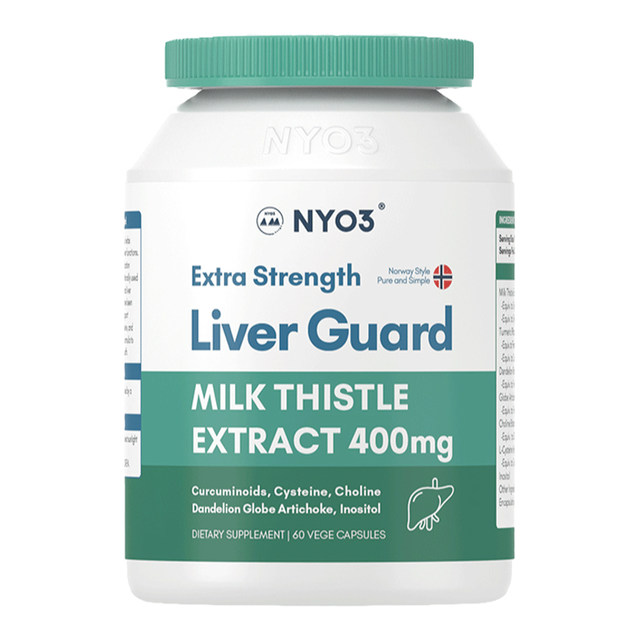 NYO3 liver protection tablets 140 times milk thistle capsules silymarin ...