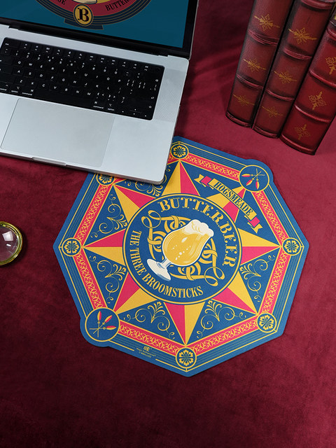 ME genuine Harry Potter peripheral butter beer mouse pad large size non ...