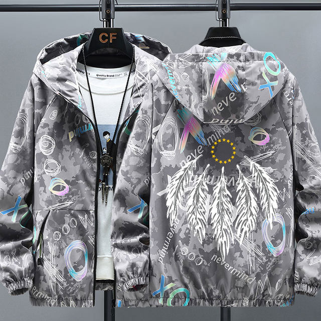 2024 Autumn Jackets Men's Trendy and Handsome Students Spring and ...