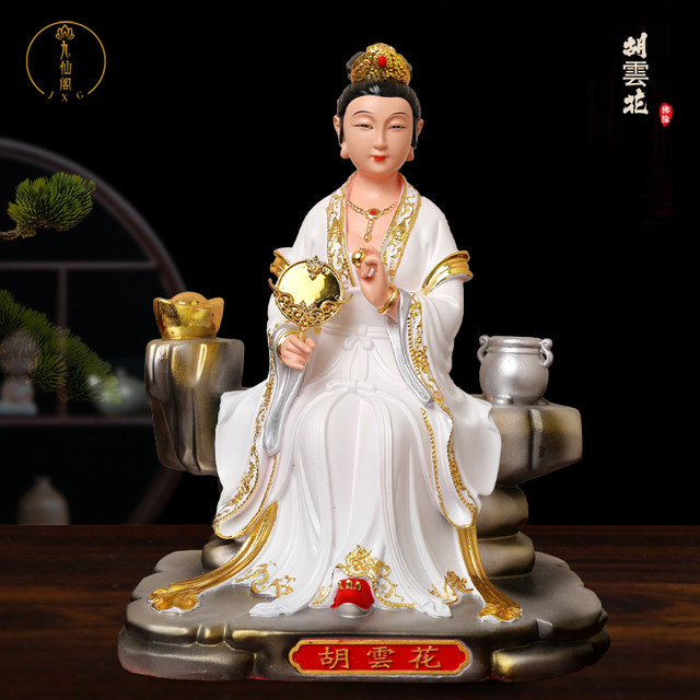New product: Hu Xiuying Buddha statue, Hu Cuihua statue, resin copper ...