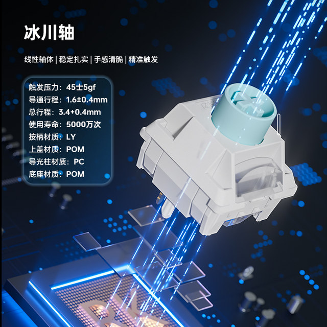 RKS75 customized wireless mechanical keyboard three-mode full-key hot ...