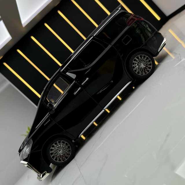 Tide Play Alloy Model 1:24 Toyota Elfa Lighting Sound Sound Power Open ...