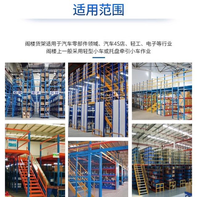 Factory warehouse composition Customized heavy type two -story loft ...