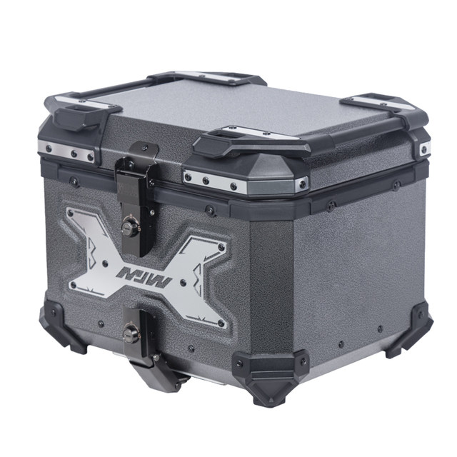 uhr150 aluminum alloy tail box motorcycle rear tail box uy125 pedal large capacity electric ...