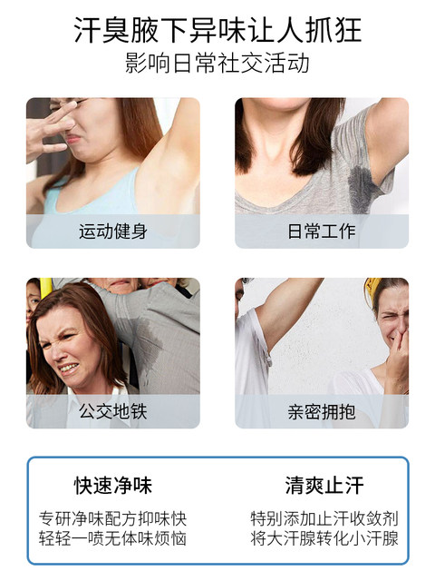 Nanjing Tong Ren Tang body odor removal antiperspirant deodorant body lotion net fox odor net ...