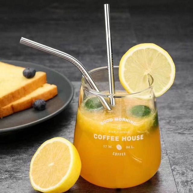 304 stainless steel straw beverage Drink water tea coffee coffee food ...