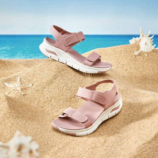 SKECHERS Skyers' new women's shoes fashion versatile casual sandals ...