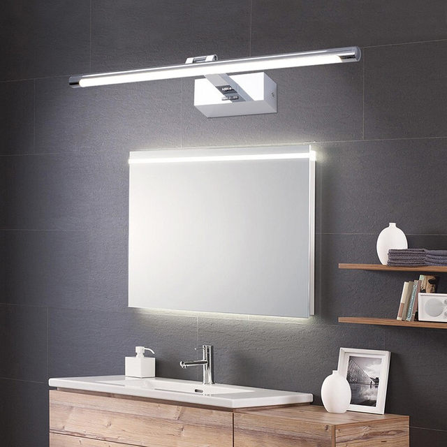 NVC lighting led mirror headlight bathroom punch-free bathroom sink ...