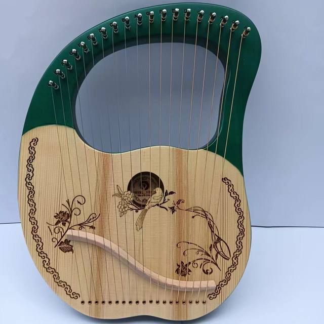 Lyre small harp 16/24/32 string sound harp niche instrument portable ...