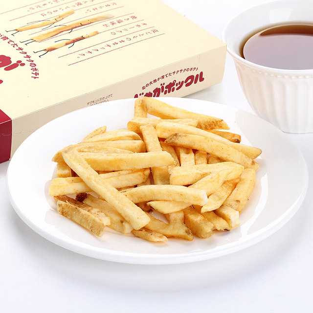 Calbee Hokkaido French fries three brothers imported from Japan crispy ...