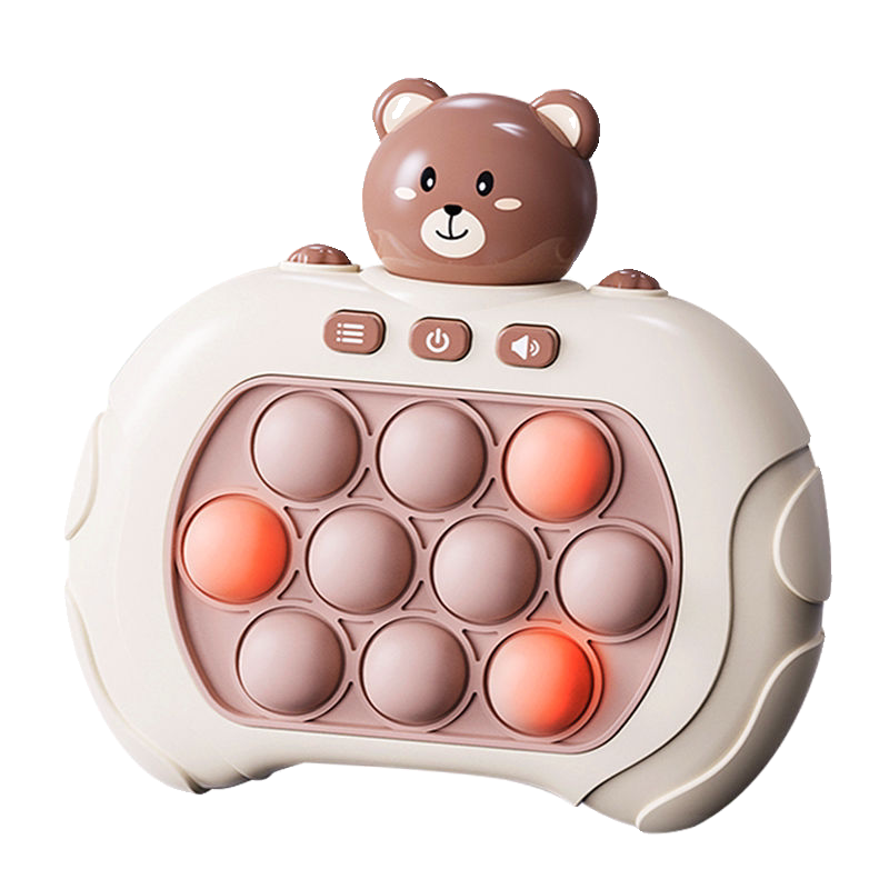 Children's Push-Button Game Console - Educational Board Game Toys for ...