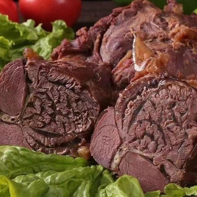 Fresh authentic donkey meat delicacies Shandong specialty sauce ...