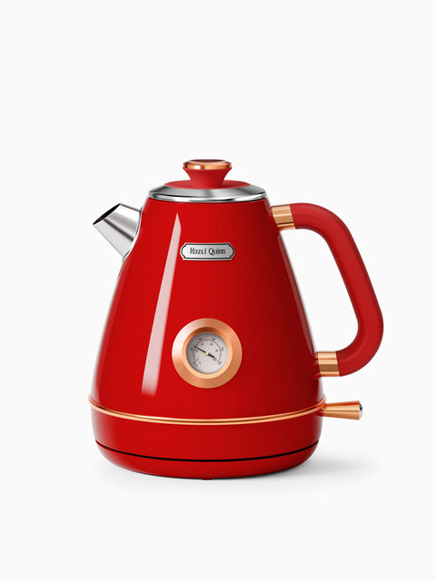 Haisuquin red Italian simple retro electric kettle British STRIX ...