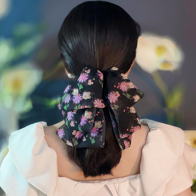 Elegant floral grab clip, high-end 2023 new hair clip, hair clip, hair ...