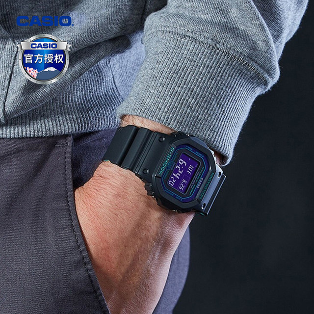 Casio student watch men's GSHOCK junior high school youth small square ...