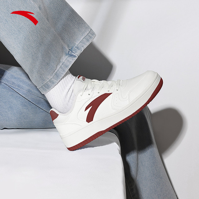 Anta small white shoe panel shoes women's shoes autumn new thick bottom ...