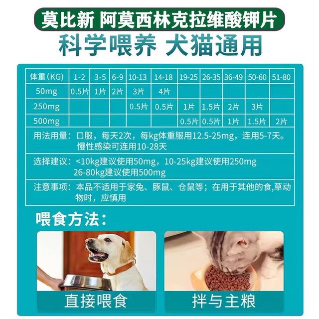 Hanwei pets Moby new cat and dog anti -inflammatory drug Angoclavic ...