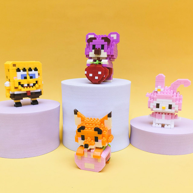 Tiny particle building blocks for boys and girls educational assembly ...