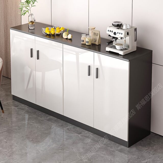 Sideboard Against the Wall, Integrated Modern Minimalist Home Storage ...