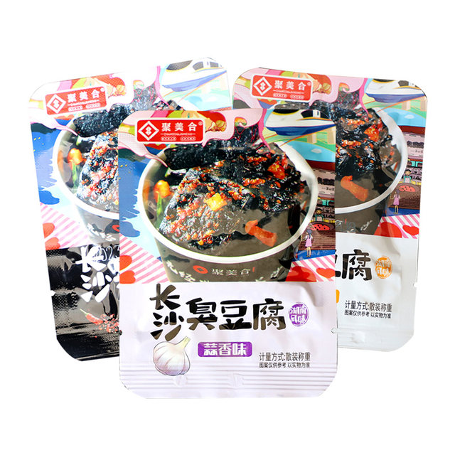 Jumeihe Hunan Changsha's local stinky tofu snack bagged spicy garlic ...