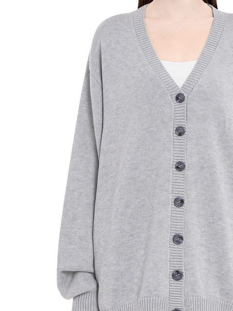 BM top knit cardigan jacket 2024 new female jacket laziness and loose ...