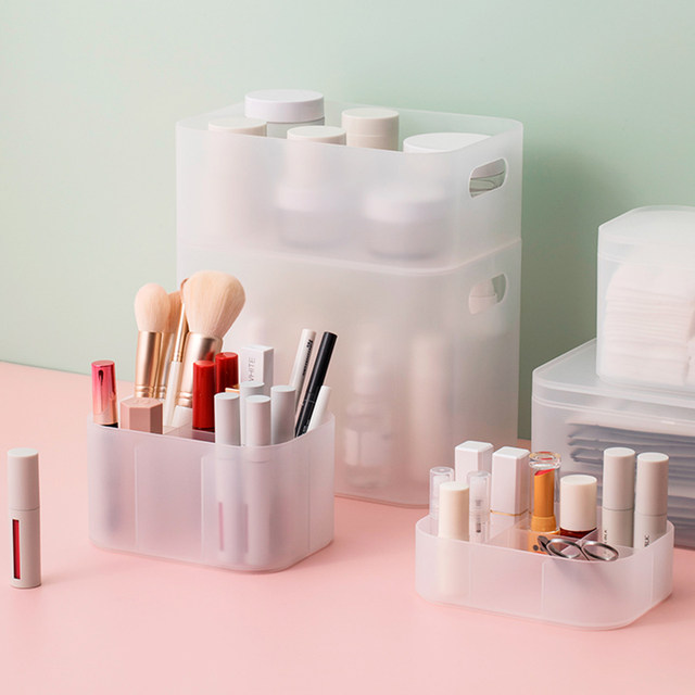 Camellia Storage Box Desktop Cosmetics and Skin Care Product Storage ...