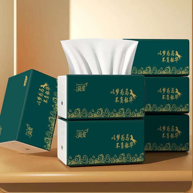 2 packs of tissue paper household tissue baby napkin toilet paper ...